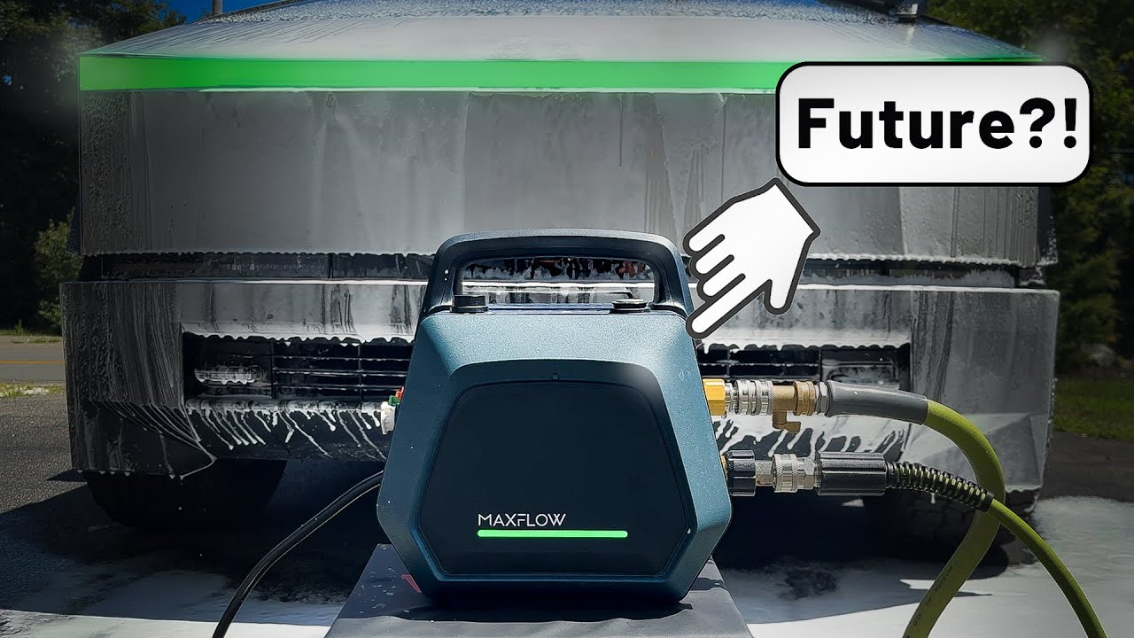 MAXFLOW PRESSURE WASHER REVIEW | The Future Of Pressure Washer’s Is ...