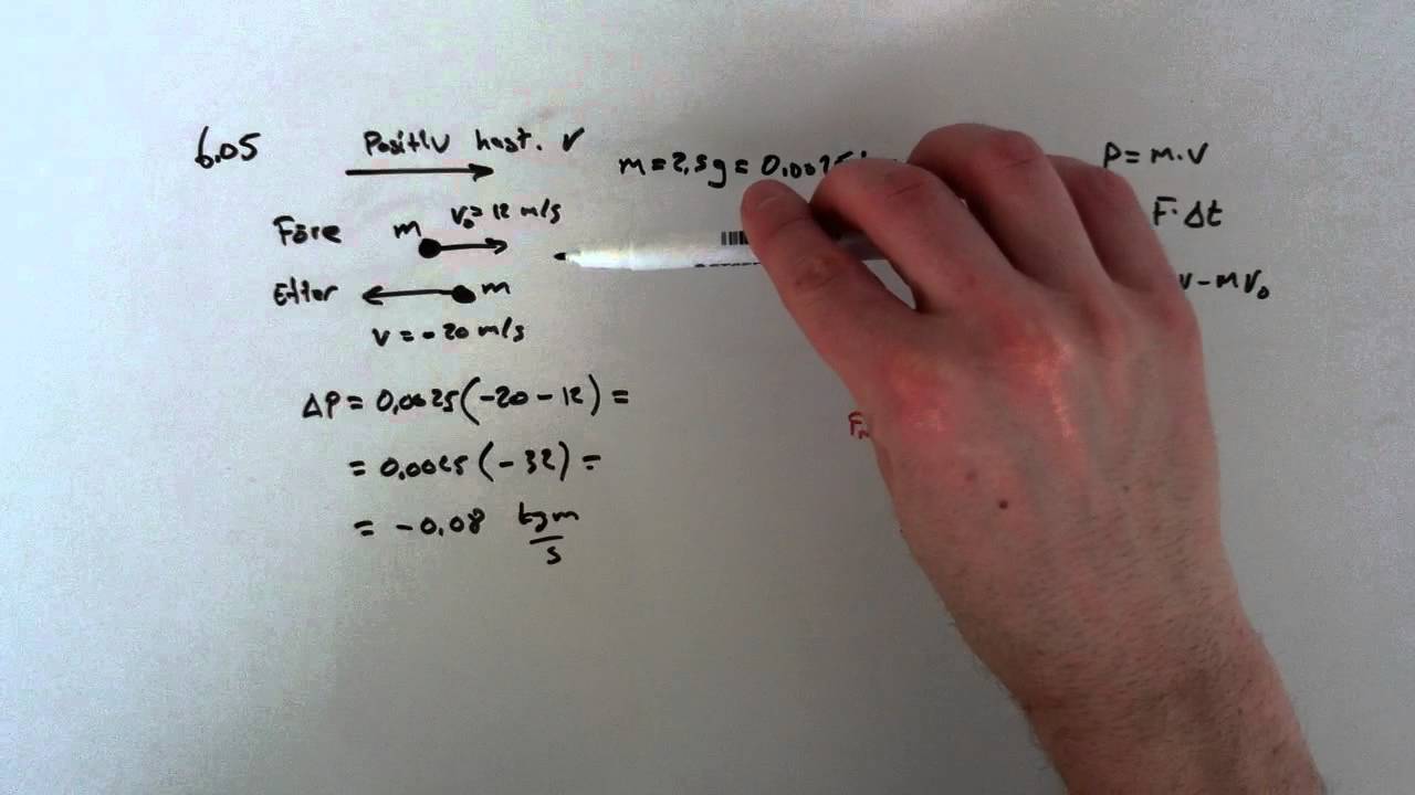 Fysik 1 - Kapitel 6 - Uppgift 6.05 - YouTube