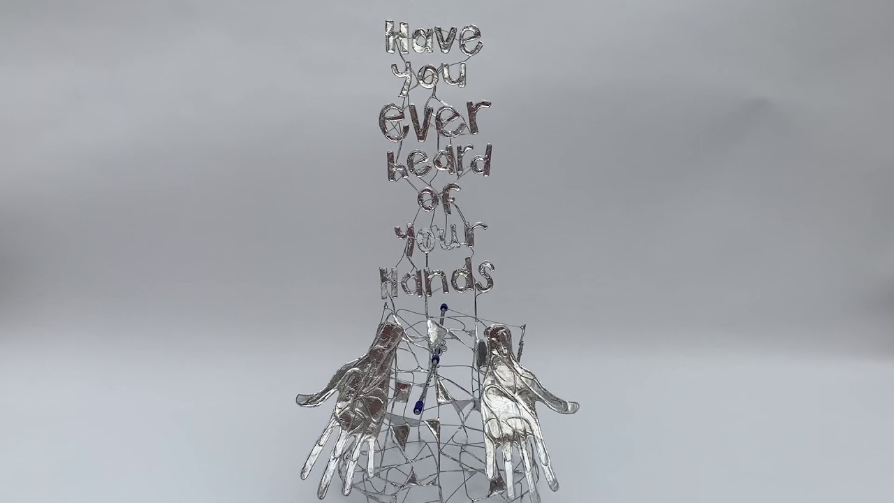 Wire hand automata - YouTube