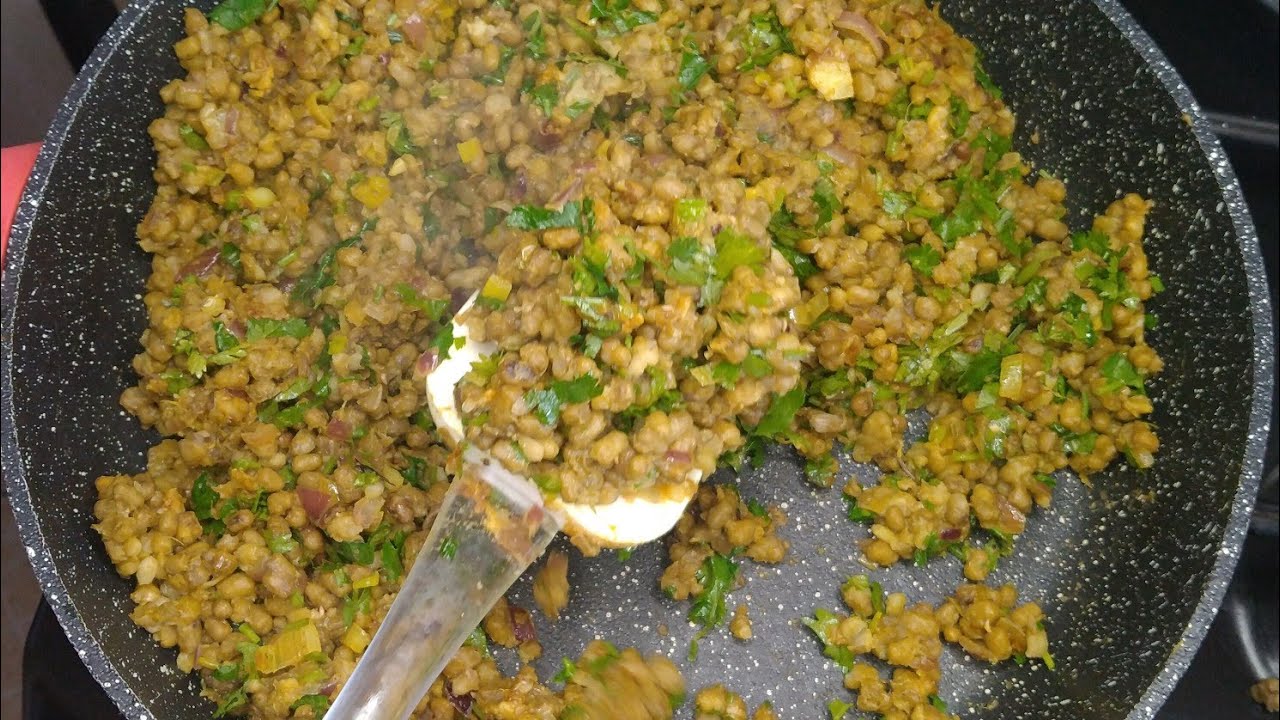 HOW TO PREPARE DENGU(GREEN GRAMS) FILLING FOR SAMOSA |SAMOSA FILLING ...