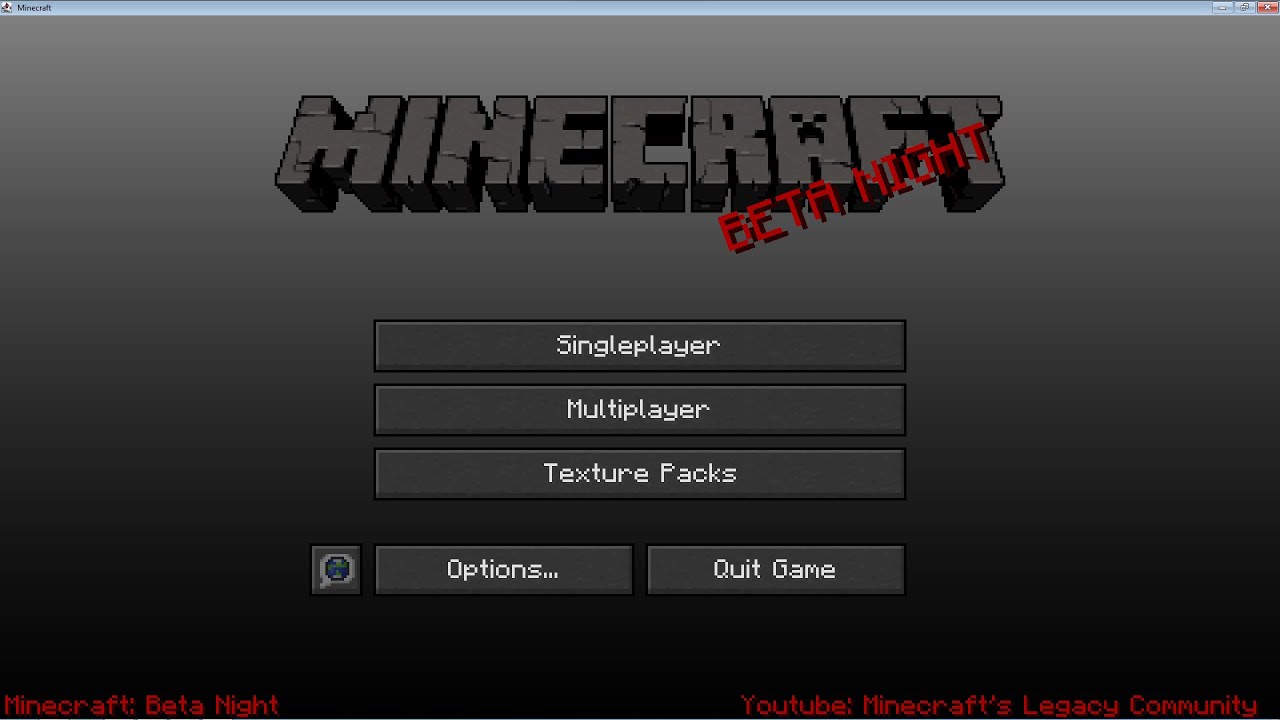 Minecraft: Beta Night Test Build 4 || Hello, Limbo [(TRAILER|4K)] - YouTube