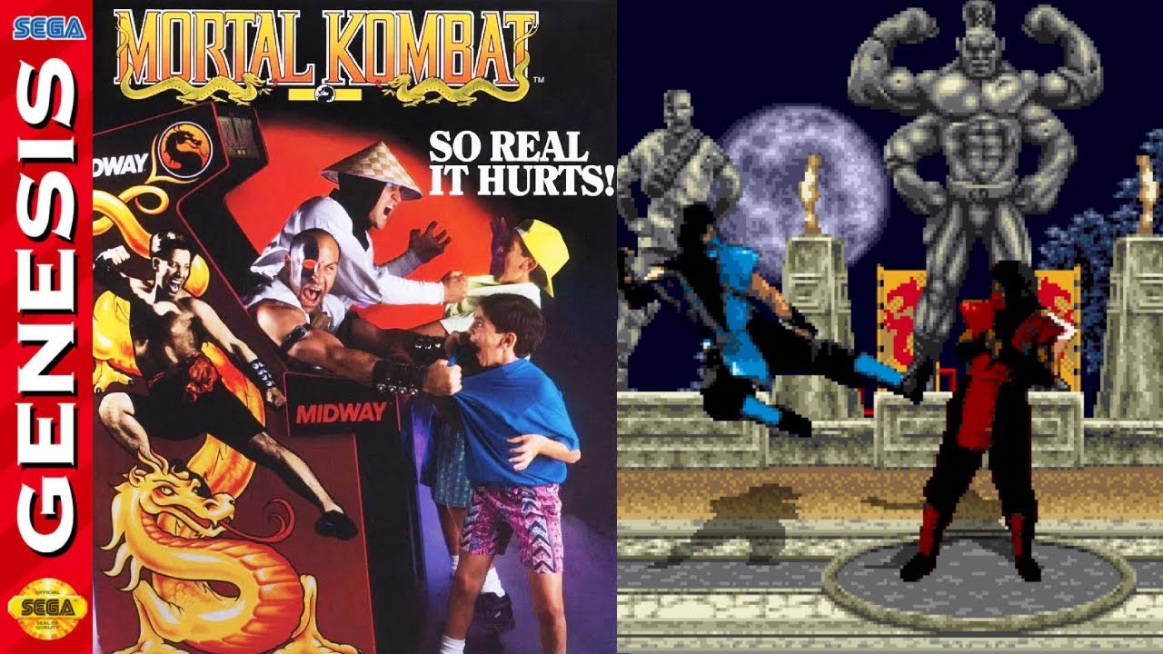 Mortal Kombat Arcade Edition Enhanced [Sega Genesis] Romhack - YouTube