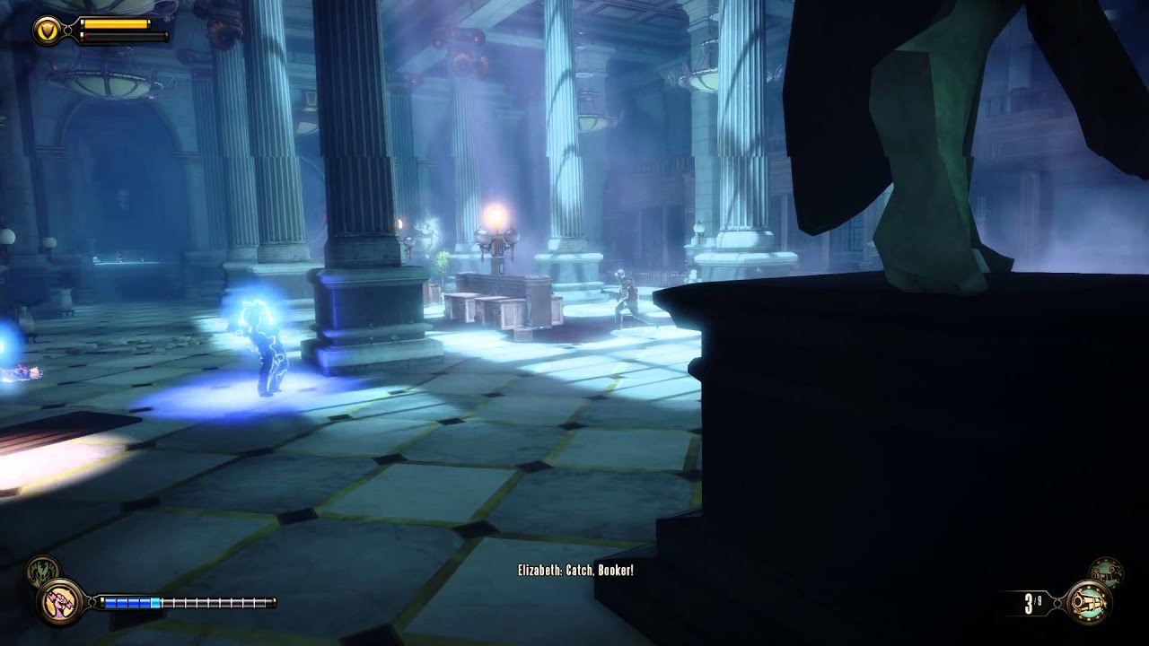 Lady Comstock Second Fight (Bioshock Infinite 1999 Gameplay) - YouTube