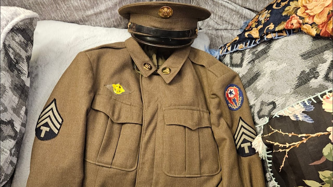 rare world war II uniform worth $700+ and rare world war II cap worth ...