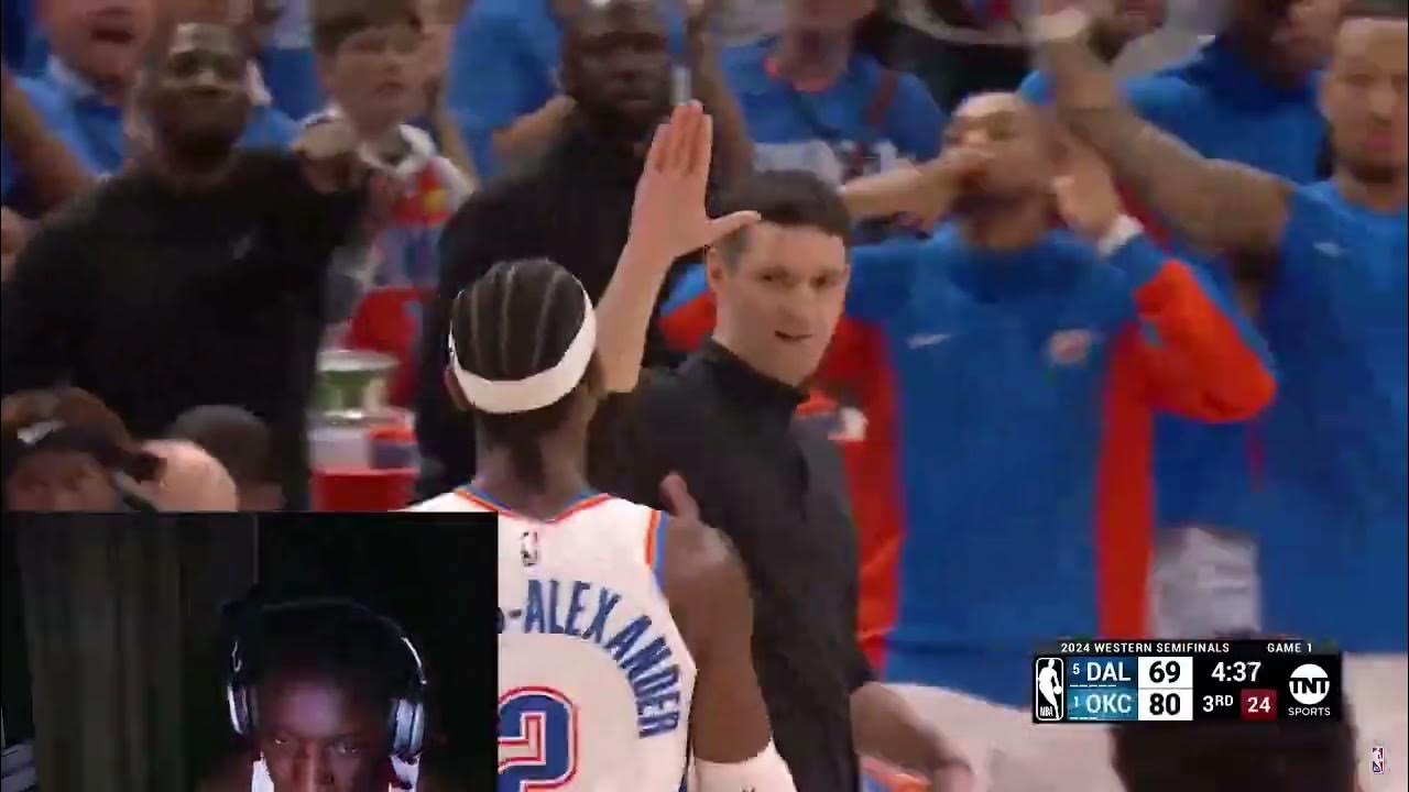 #5 MAVERICKS at #1 THUNDER | FULL GAME 1 HIGHLIGHTS | Reaction! - YouTube