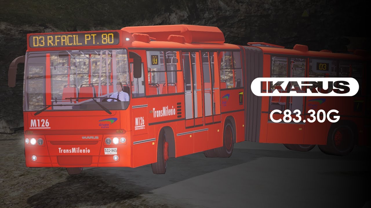 [Proton Bus] IKARUS C83.30G de Express del Futuro Transmilenio - YouTube