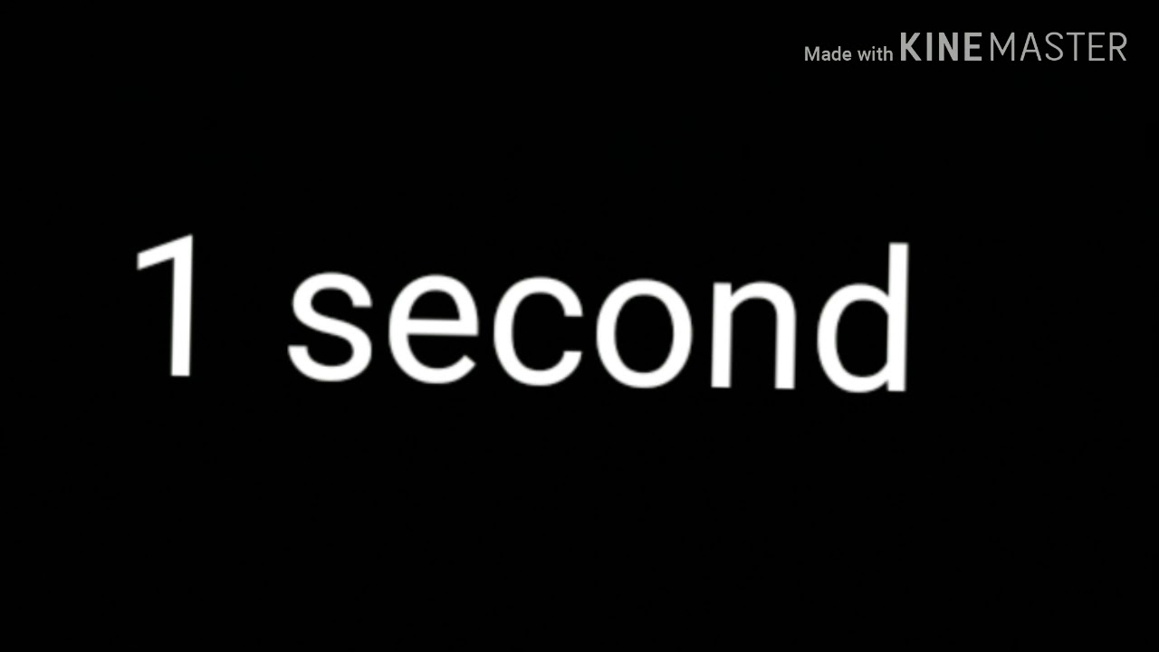 1 Second video - YouTube