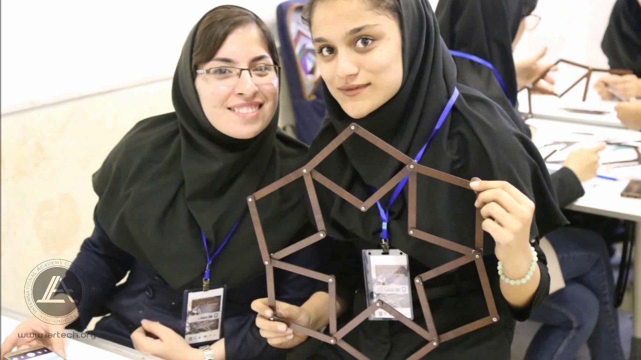 Scissor like Structure Workshop - Ardabil (part1) - YouTube