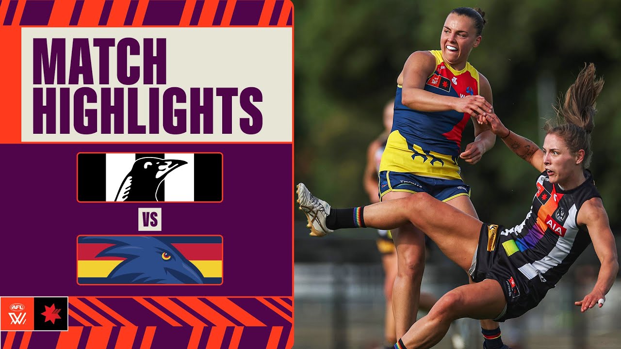 Collingwood v Adelaide Crows Highlights | Week Eight, 2024 | AFLW - YouTube