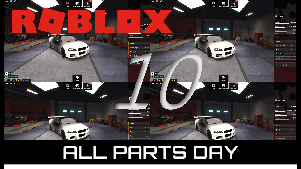 Roblox Driving Simulator All Parts Day 10 - YouTube