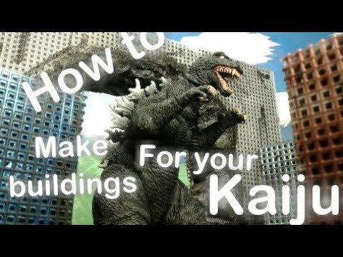 How to make Buildings for your Kaiju/Diorama - YouTube