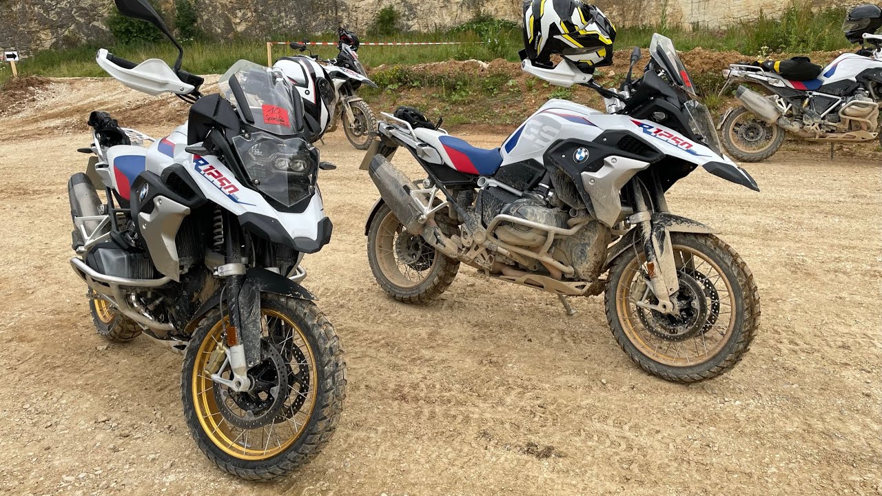 Mit der BMW GS1250 Rallye unterwegs im Steinbruch bei "GS on Tour ...