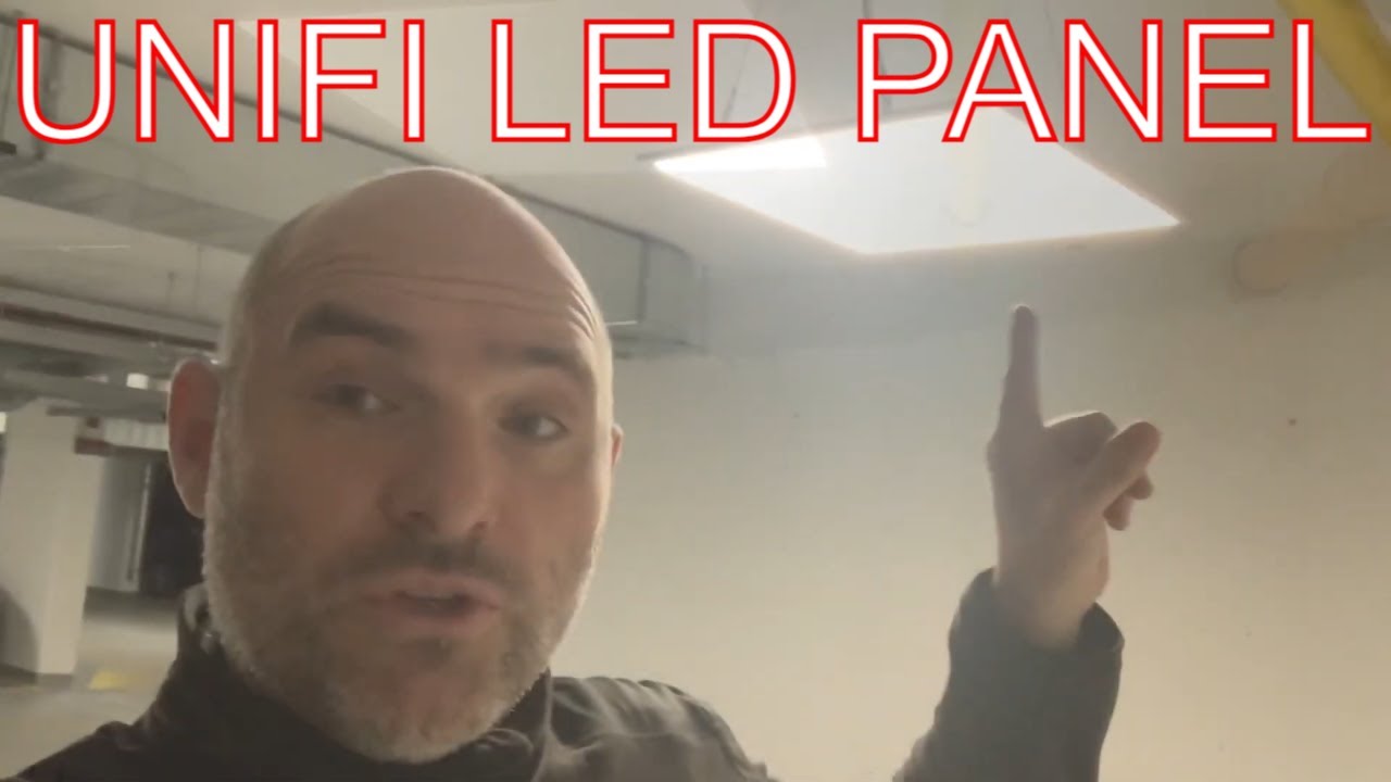 Unifi - ubiquiti led panel - YouTube