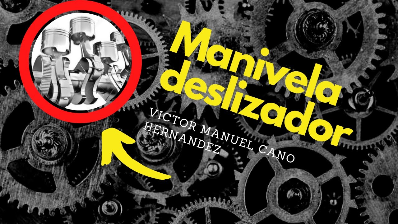 Mecanismo Manivela deslizador (Cinemática de Mecanismos) - YouTube
