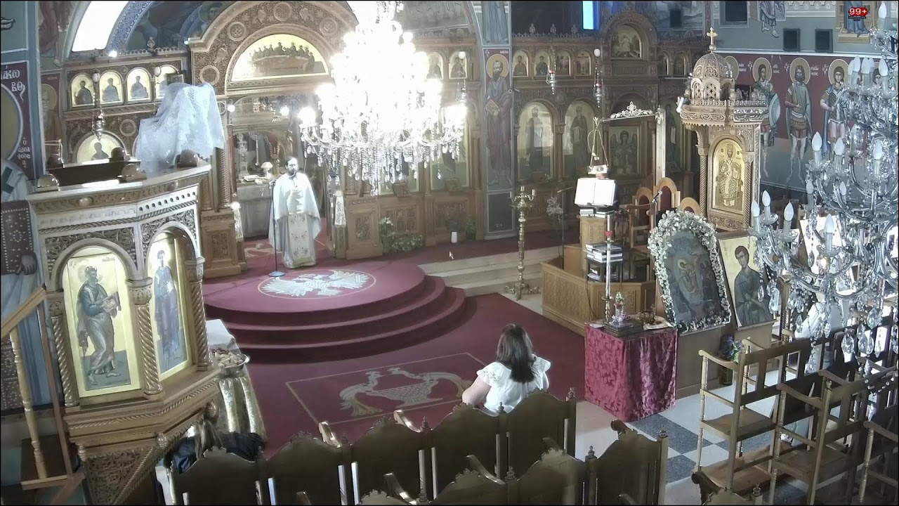 27/5/2024 Θεία Λειτουργία Αγιου Ιωαννη Ρωσσου,Αγιου Ελλαδιου ...