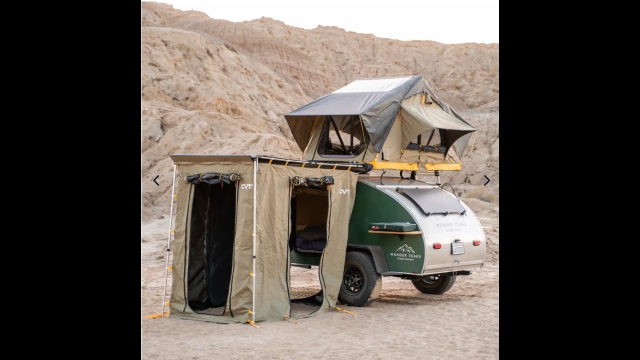 Cascadia Vehicle Tents custom-fit design for most vehicles - YouTube