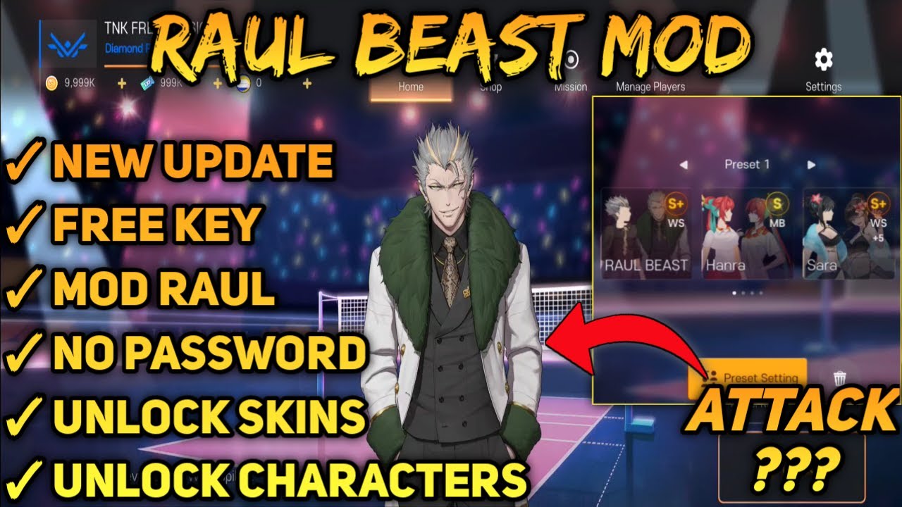 Raul Beast - The Spike Volleyball Gameplay - YouTube