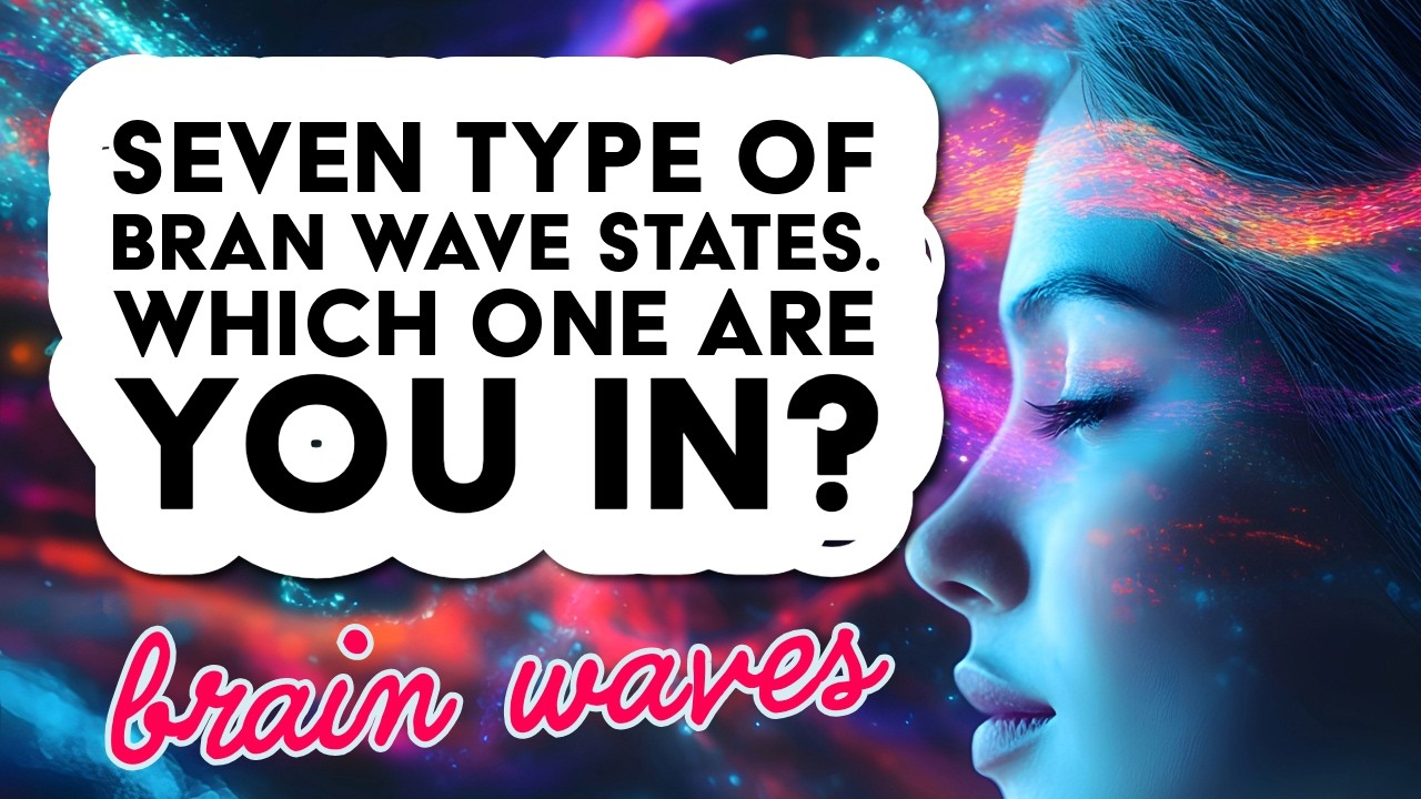 Seven Types of Brain Waves. Gamma, Beta, Alpha, Theta, Delta + Rare ...