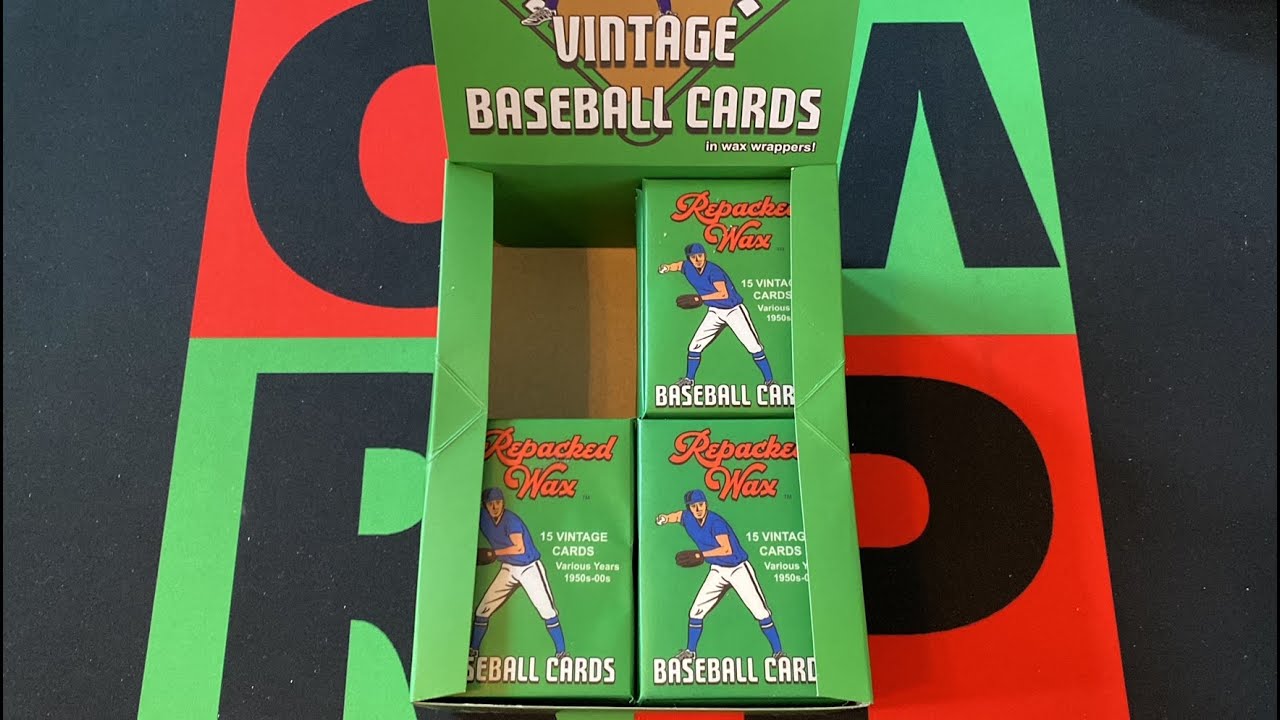 Mystery Friday: Repacked Wax Mlb Baseball Box Part 2! ⚾ - Youtube