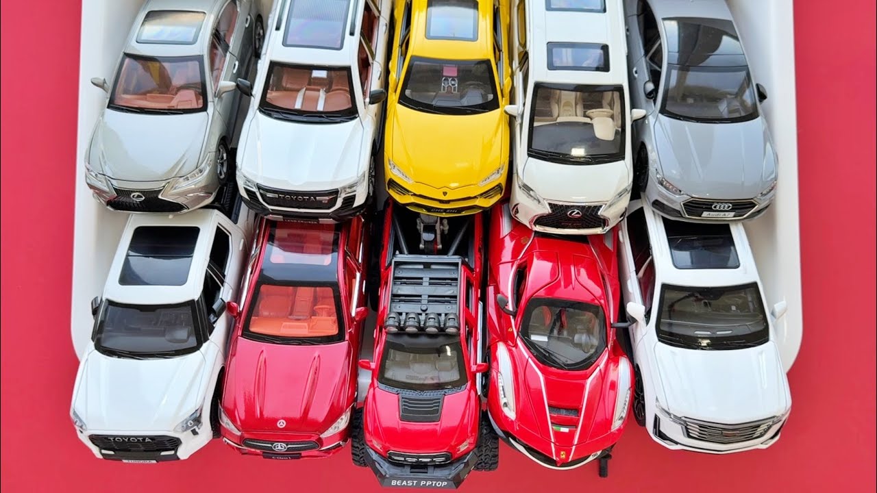 Realistic Details in Small Diecast Cars WOW! Full Video From Series 37 ...