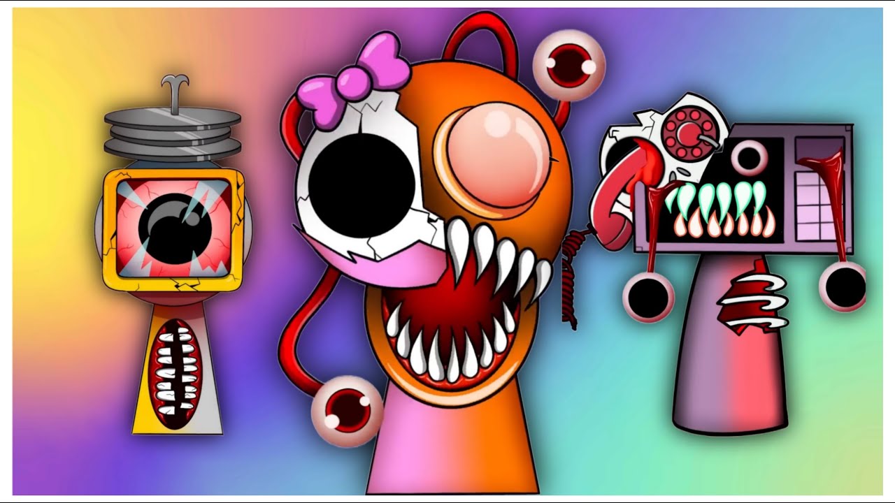 Sprunki OC Tele and Lily SYMBIOSIS Phases #sprunki #incredibox # ...