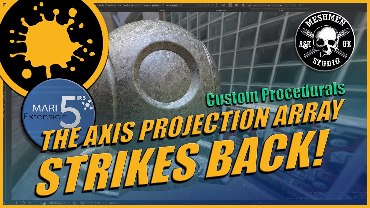 Mari Custom Procedural Creation | how to create your own axis ...