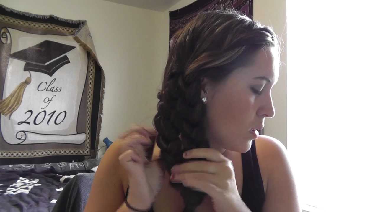 Mermaid Braid Hair Tutorial Youtube