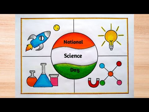 National science day drawing/ National science day poster/ National ...