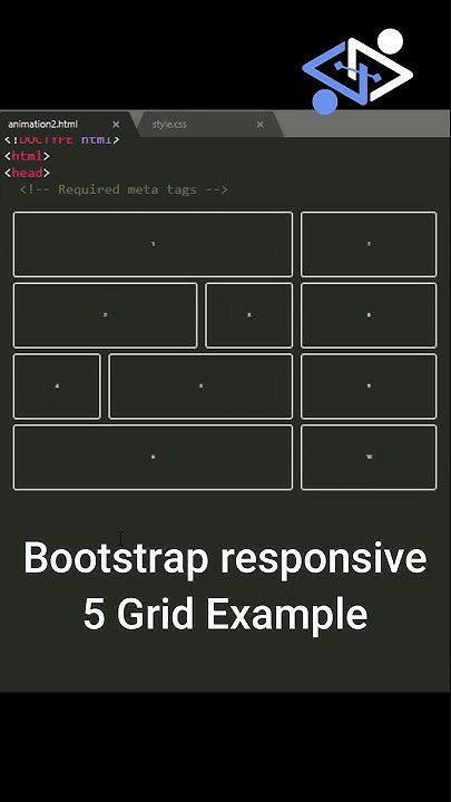 Responsive Bootstrap 5 Grid Examples Bootstrap5 Codefordesign Gridsystem Youtube