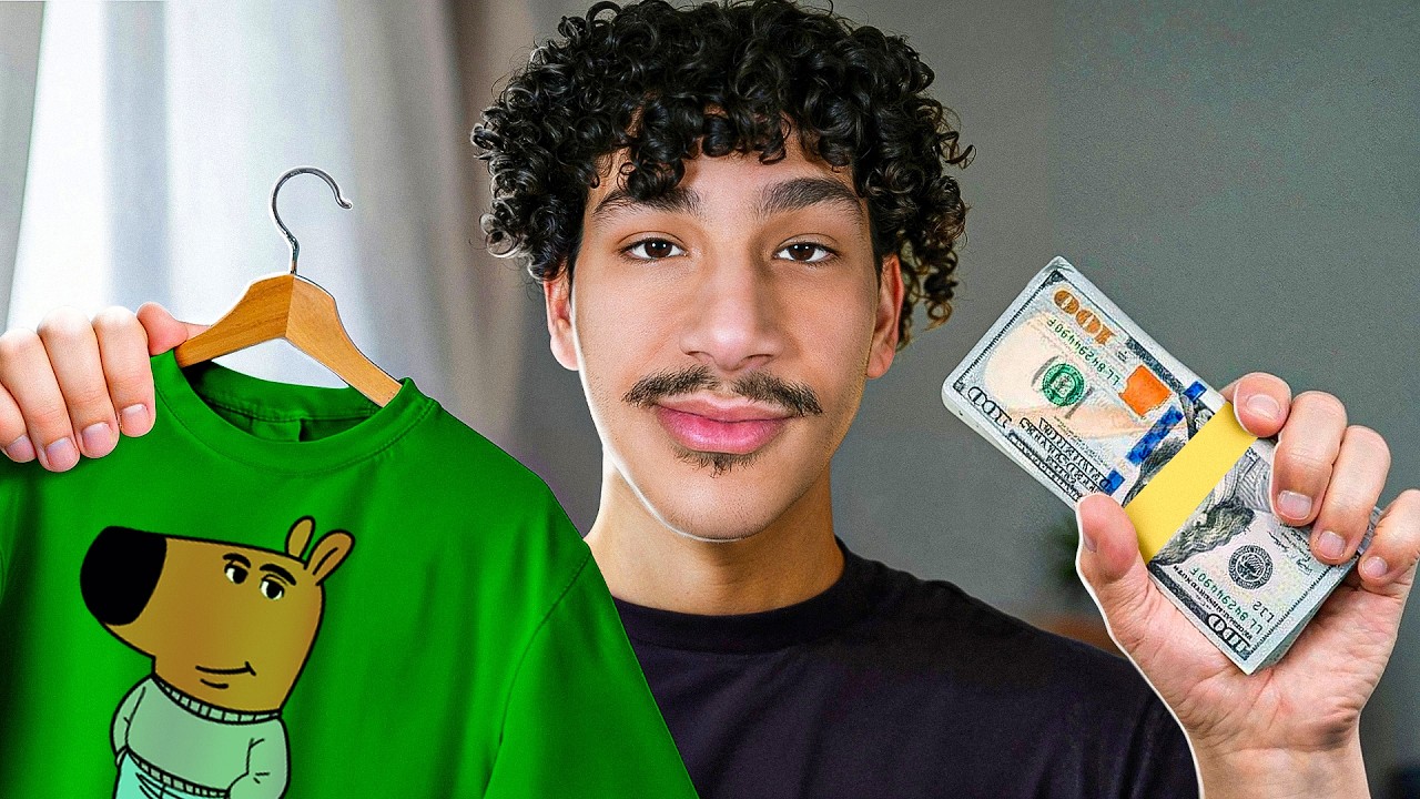 I Created a Brainrot Clothing Brand and Made $______ - YouTube