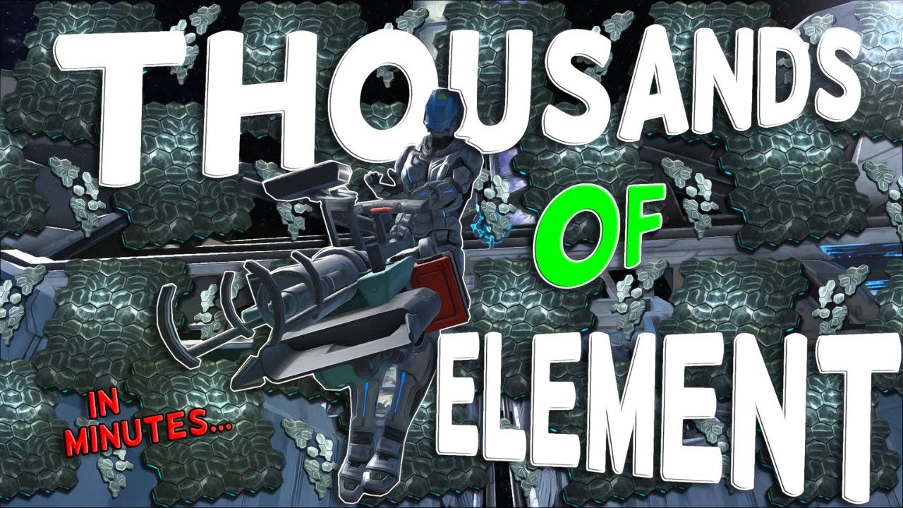 HOW We farmed THOUSANDS Of ELEMENT In Just 30 Minutes... ARK Genesis 2 ...