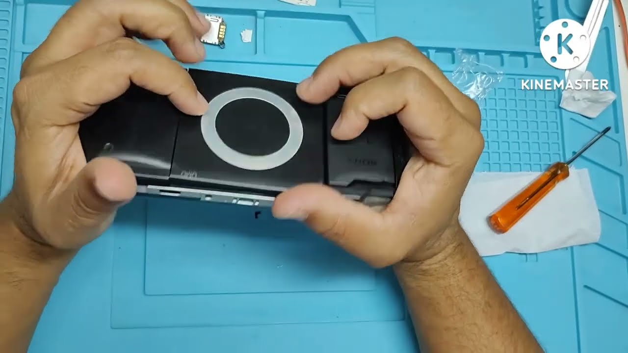 desmontar PSP 1001 trocar o analógico controle passo a passo - YouTube