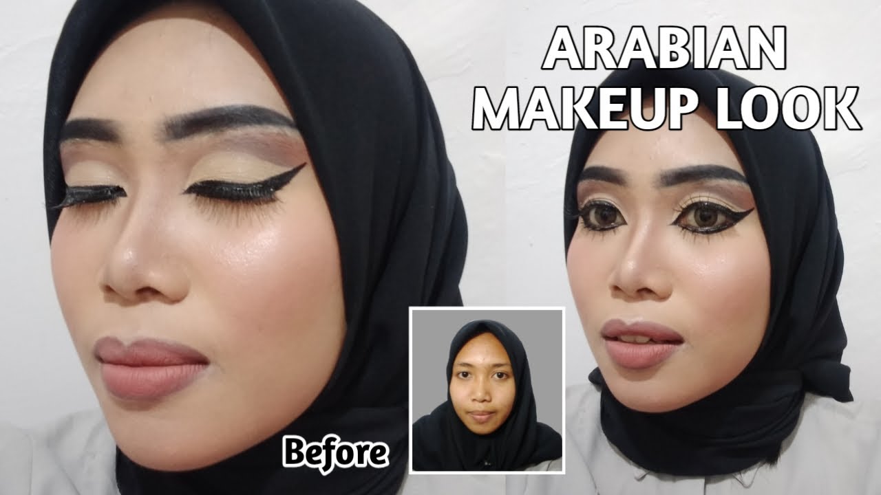 Tutorial Makeup Arabian Look - YouTube