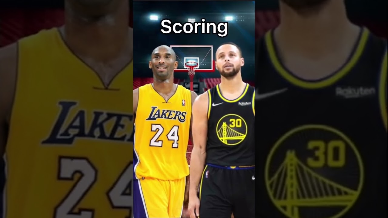 Kobe Bryant Vs Steph Curry Comparison - YouTube