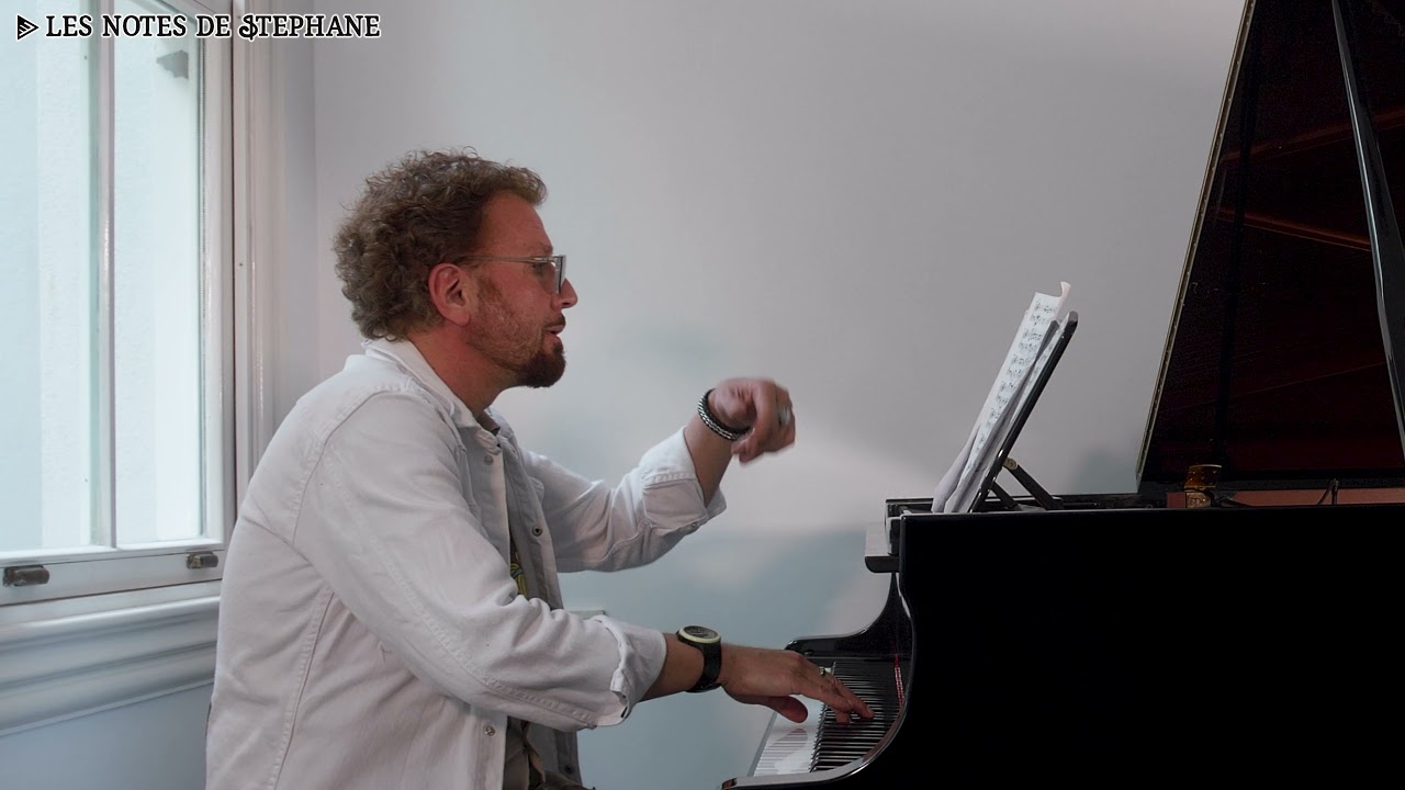 BLACK EYES. LES YEUX NOIRS. 😎 STÉPHANE BLET, Piano. - YouTube