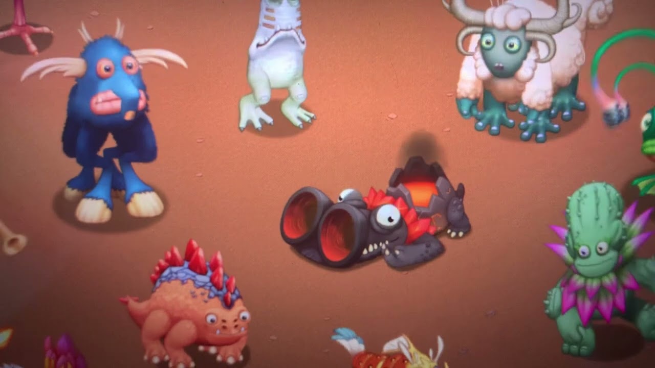 My Singing Monsters Rare Sneyser On Amber Island?!?!?!? - YouTube