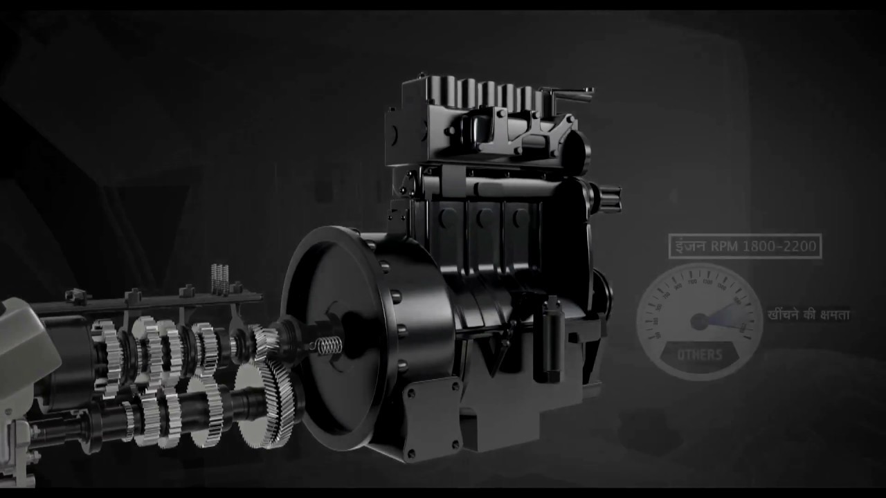 Simpson Super Torque Engine Plough Hindi - YouTube