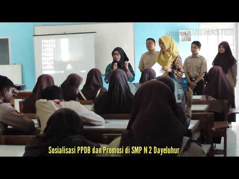 Sosialisasi PPDB di SMP N 2 Dayeluhur