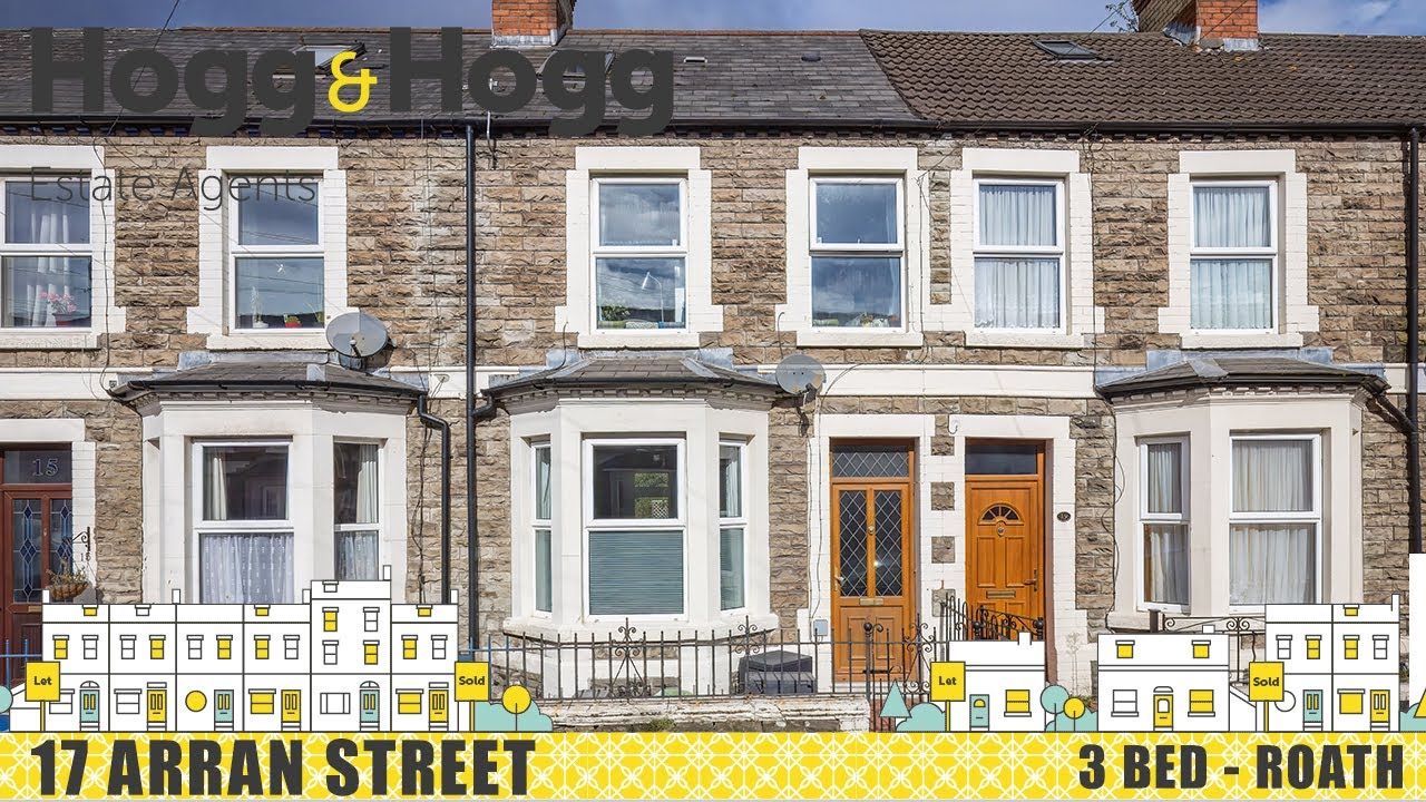 Walk-through property video tour of 17 Arran Street - Cardiff - YouTube