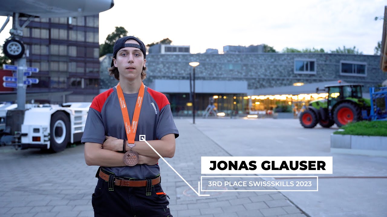 Interview Jonas Glauser SwissSkills Championships 2023 - YouTube