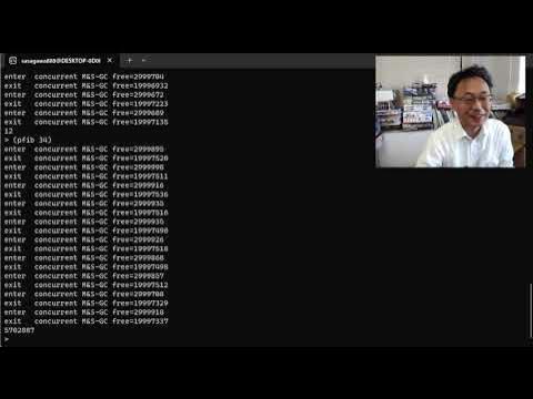 Lisp大好きおじさん やったぜ！並列LispのGC安定動作 - YouTube
