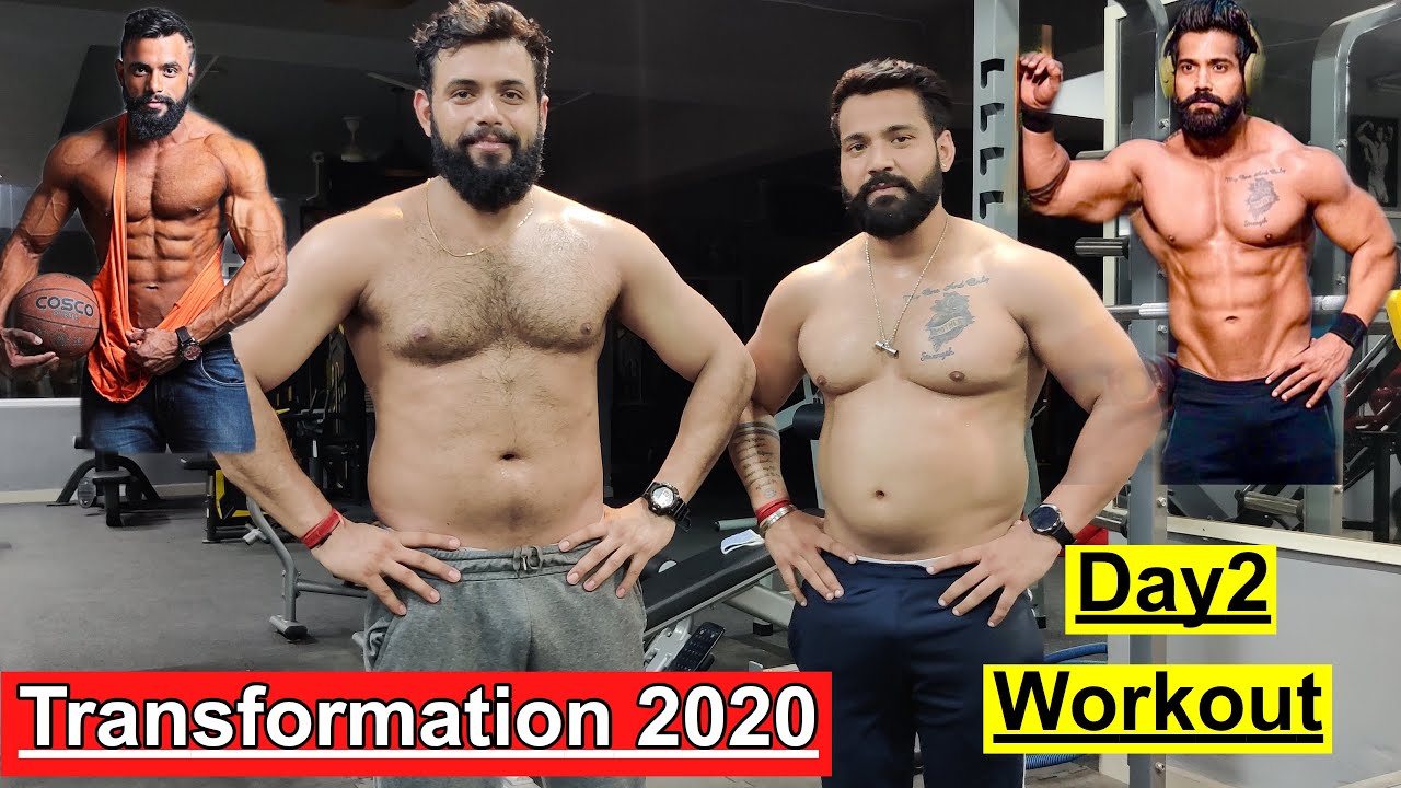 Transformation Series Day2 Workout||Fat To Fit 90 Days Series - YouTube