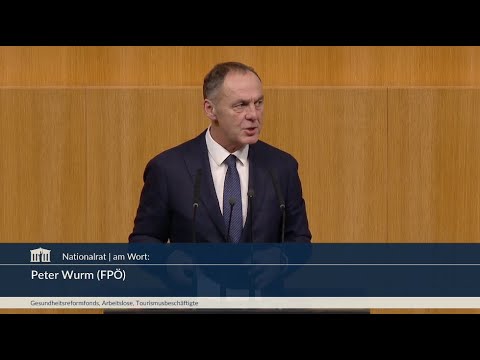 Peter Wurm - Arbeitslosenversicherungsgesetz - 11.12.2025 - YouTube