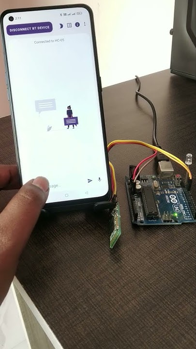 Control Arduino project using the smartphone - YouTube