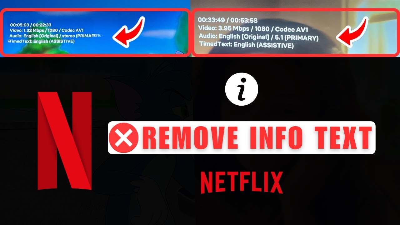 How to Remove Netflix Info Text in 2026 | How to Turn Off Netflix Info ...