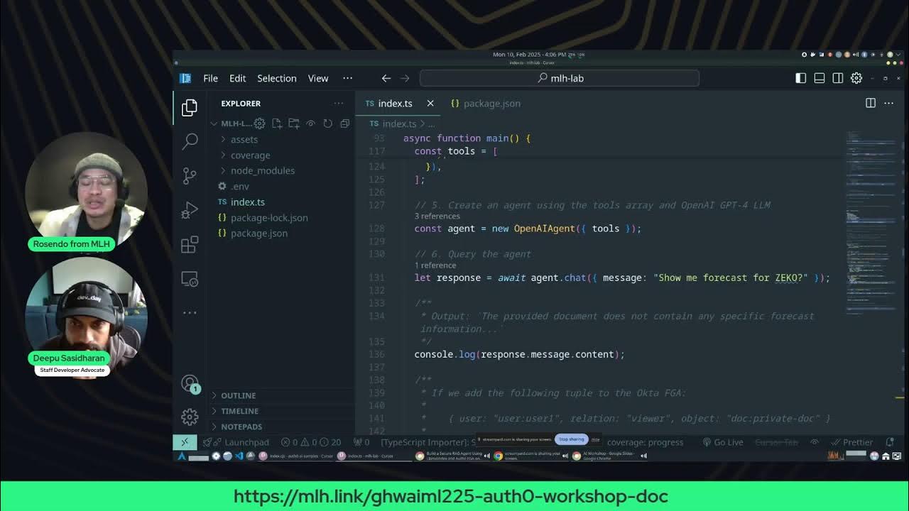 [GHW AI/ML Week] Build a secure RAG application with Okta FGA and LlamaIndex - YouTube
