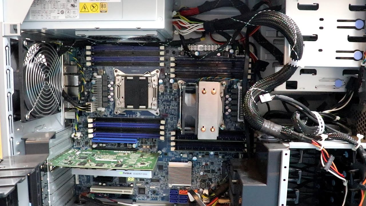 Quick Look at a Lenovo D30 Workstation - Damaged in The Post - YouTube