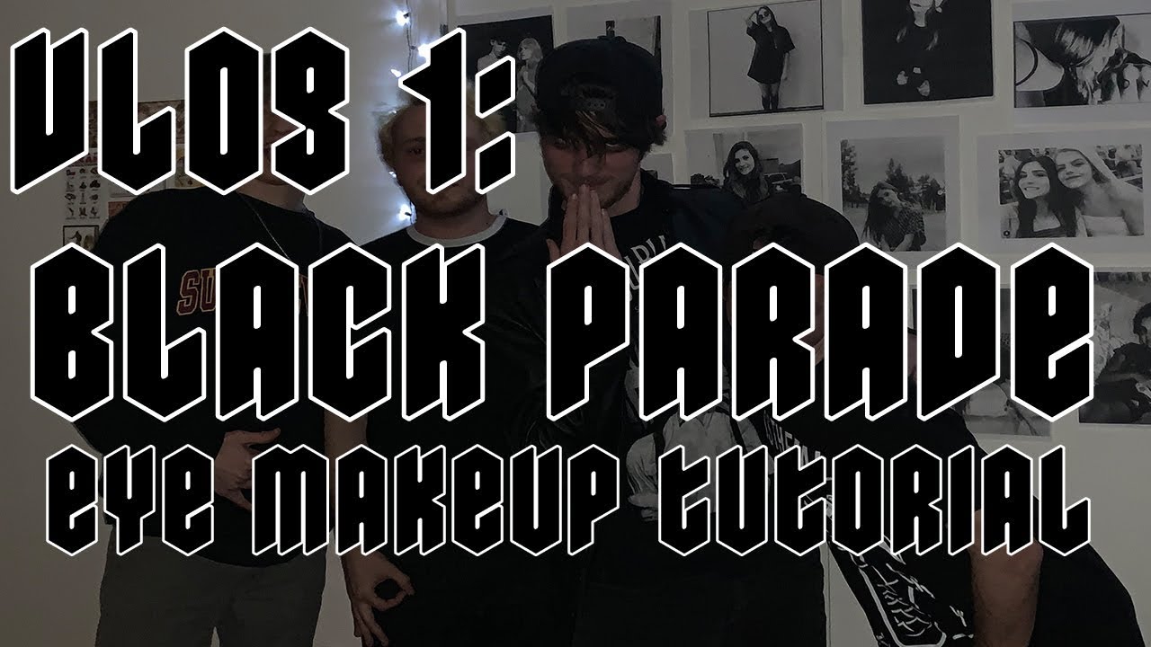 Vlog 1: Emo Eye Makeup Tutorial - YouTube