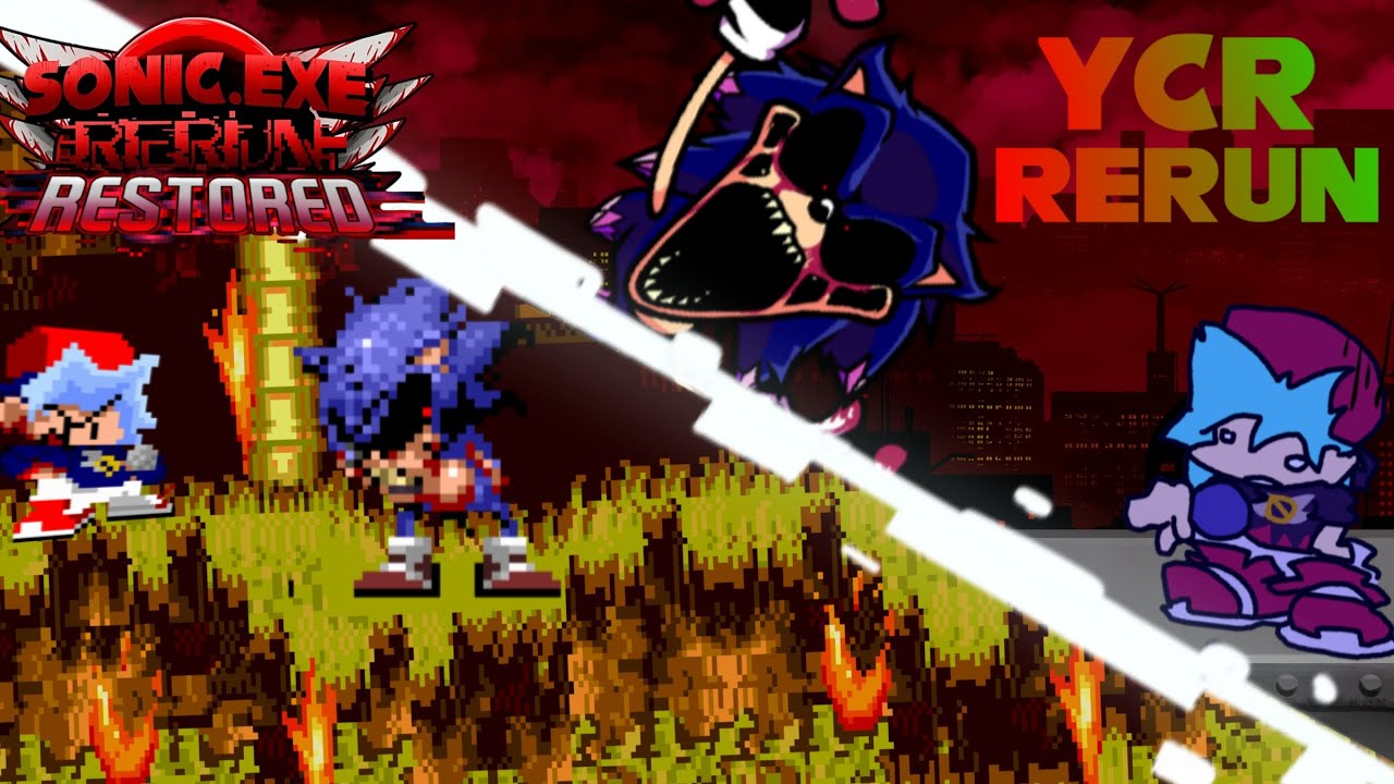 Vs Sonic.exe Rerun [Restored] - Ycr Rerun - |Gameplay/Preview| - (Leer ...
