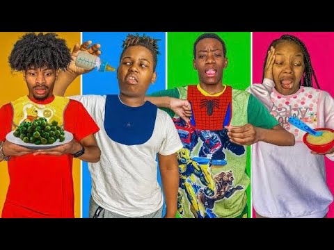 Eating Disgusting Baby Food For 24 HOURS! - YouTube